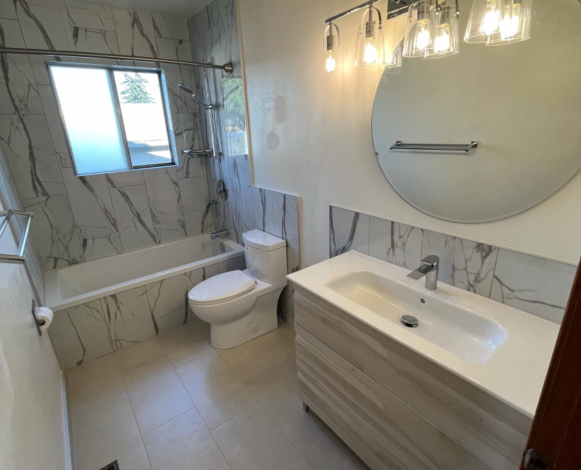 Before and Afters - Edmonton Water Works Bathroom Renovations